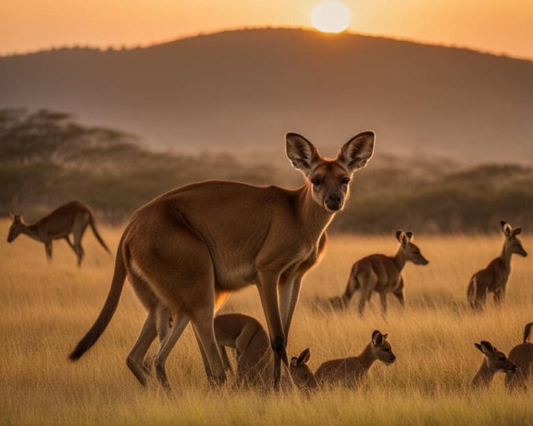 Waar wonen kangoeroes? Ontdek hun leefomgeving en habitat in het wild | evidentwonen.nl